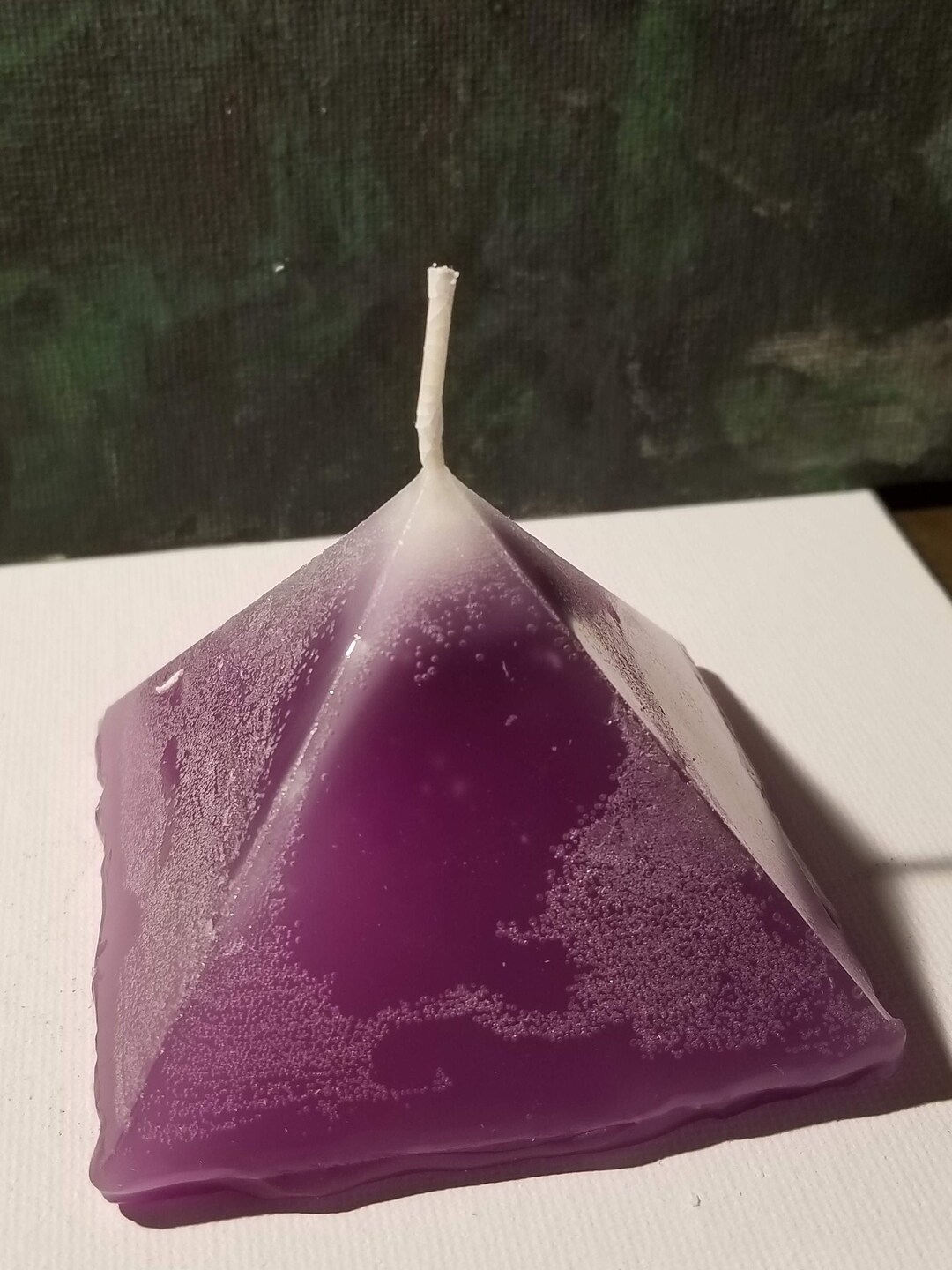 Calming, Purple, Pyramid Candle! - Etsy