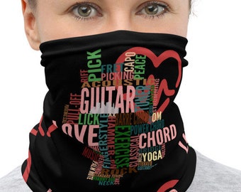 Guitar Face Mask - Etsy