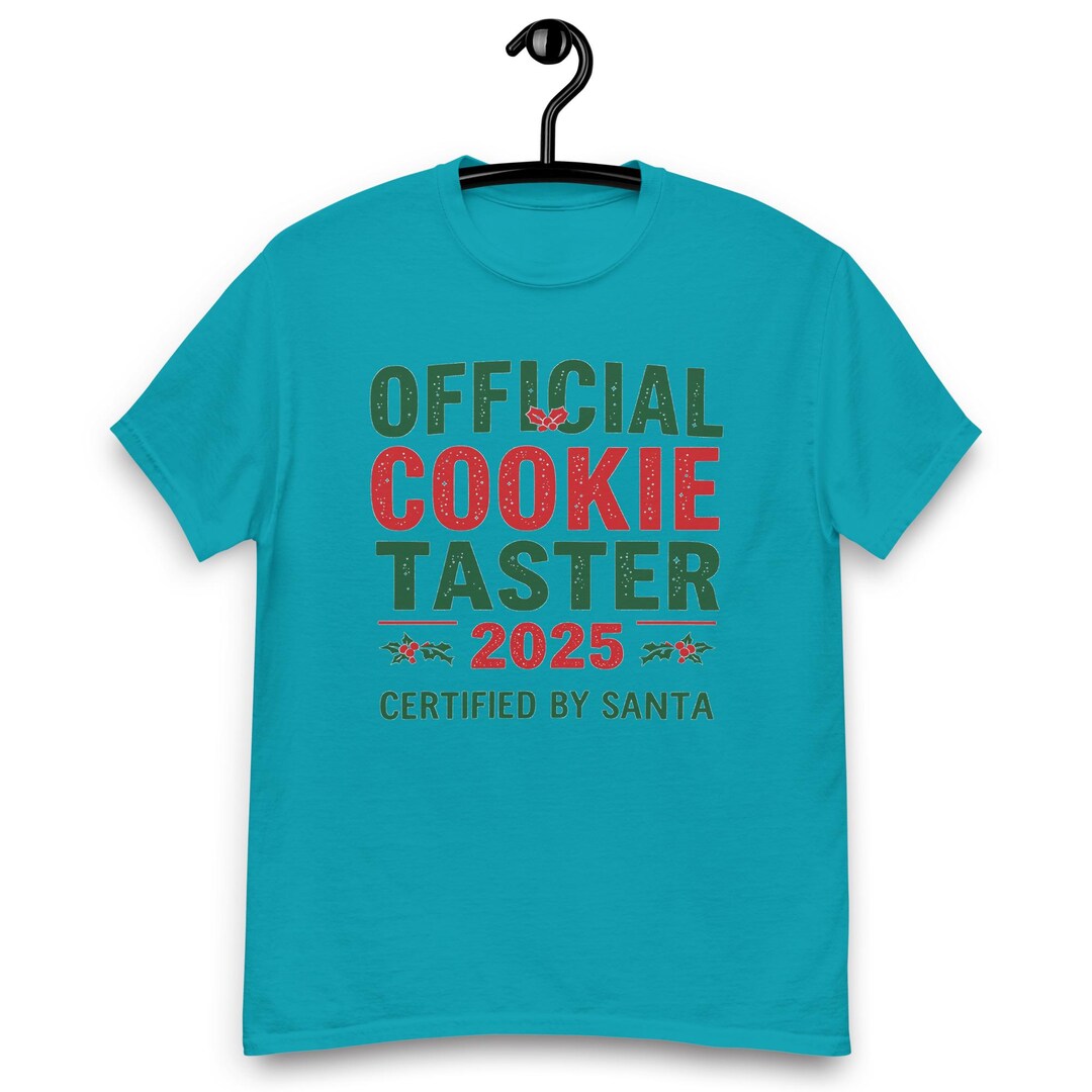 Official Cookie Taster 2025 T-shirt – Funny Christmas Tee - Etsy