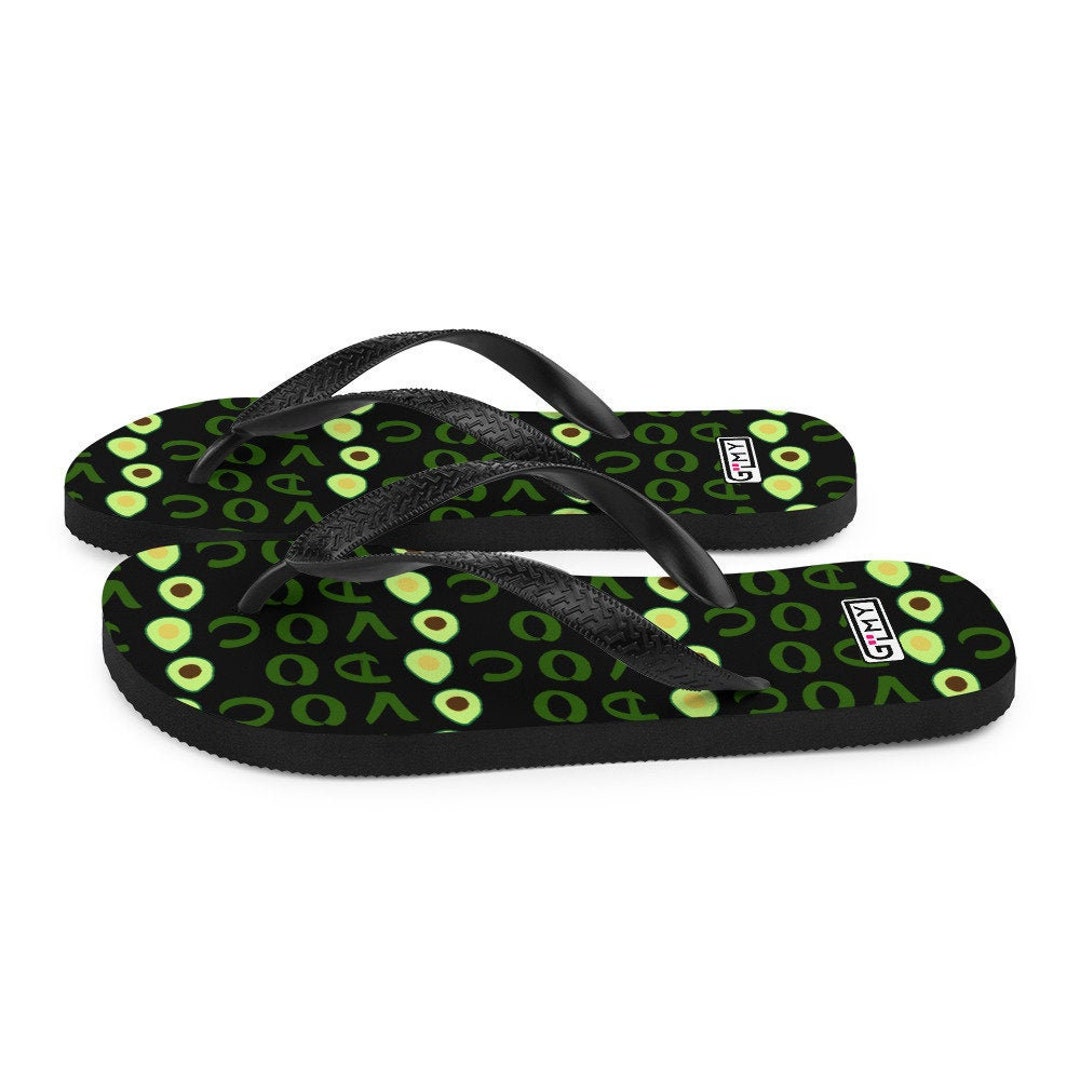 Avocado Sandals for Vegan Flip-flop Lovers - Etsy