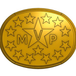 MVP Baseball Ring STL File for 3D Print - Included No Support Needed ...