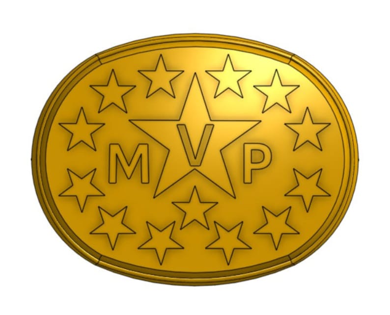 MVP Baseball Ring STL File for 3D Print - Etsy