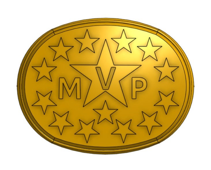 MVP Baseball Ring STL File for 3D Print - Etsy