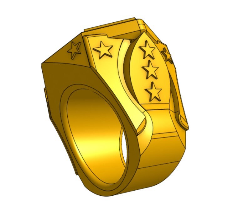 MVP Baseball Ring STL File for 3D Print - Etsy