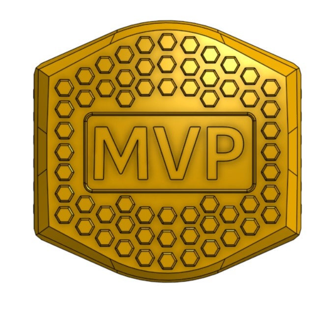 MVP Baseball Ring STL File for 3D Print - Etsy