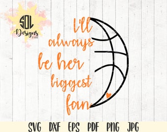 I'll Always Be His Biggest Fan Baseball Mom Svg Sports | Etsy