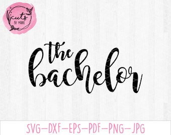 The Bachelor Svg | Etsy