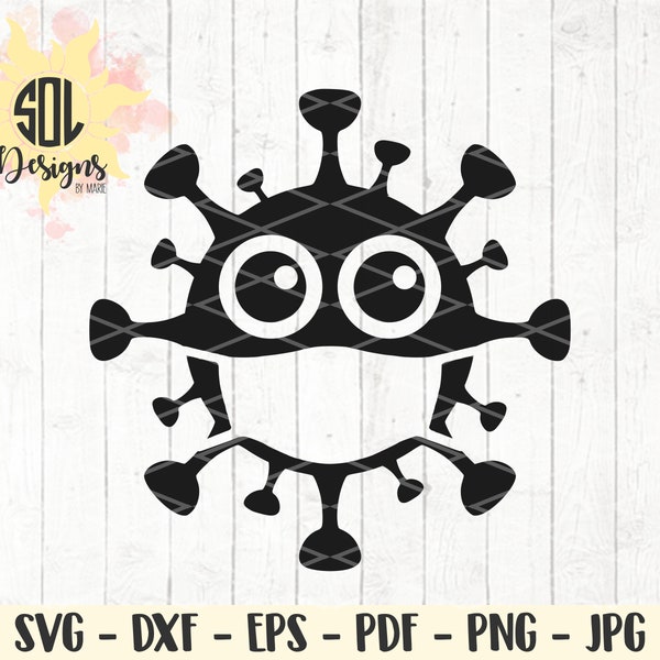 Virus Svg - Etsy