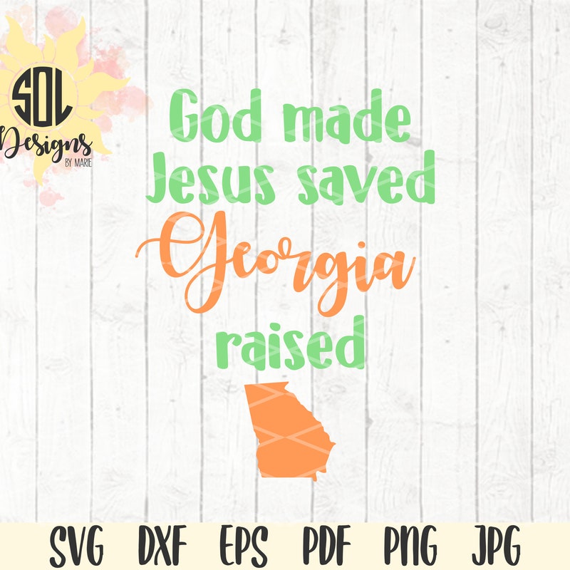 Southern Raised Svg - Etsy