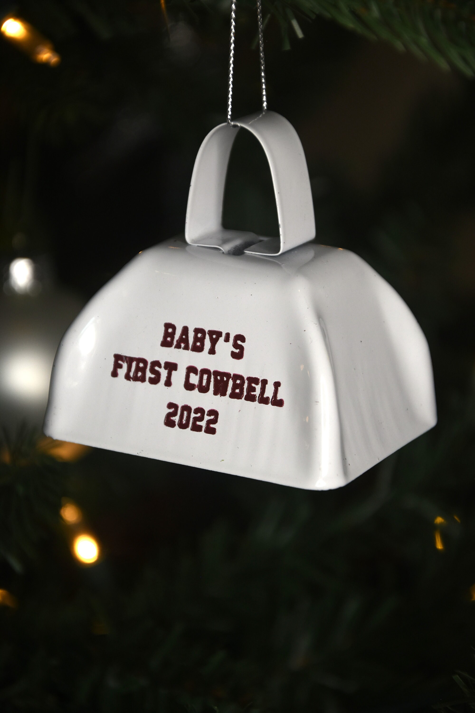 Mississippi State University Custom Cowbell Ornament - Etsy