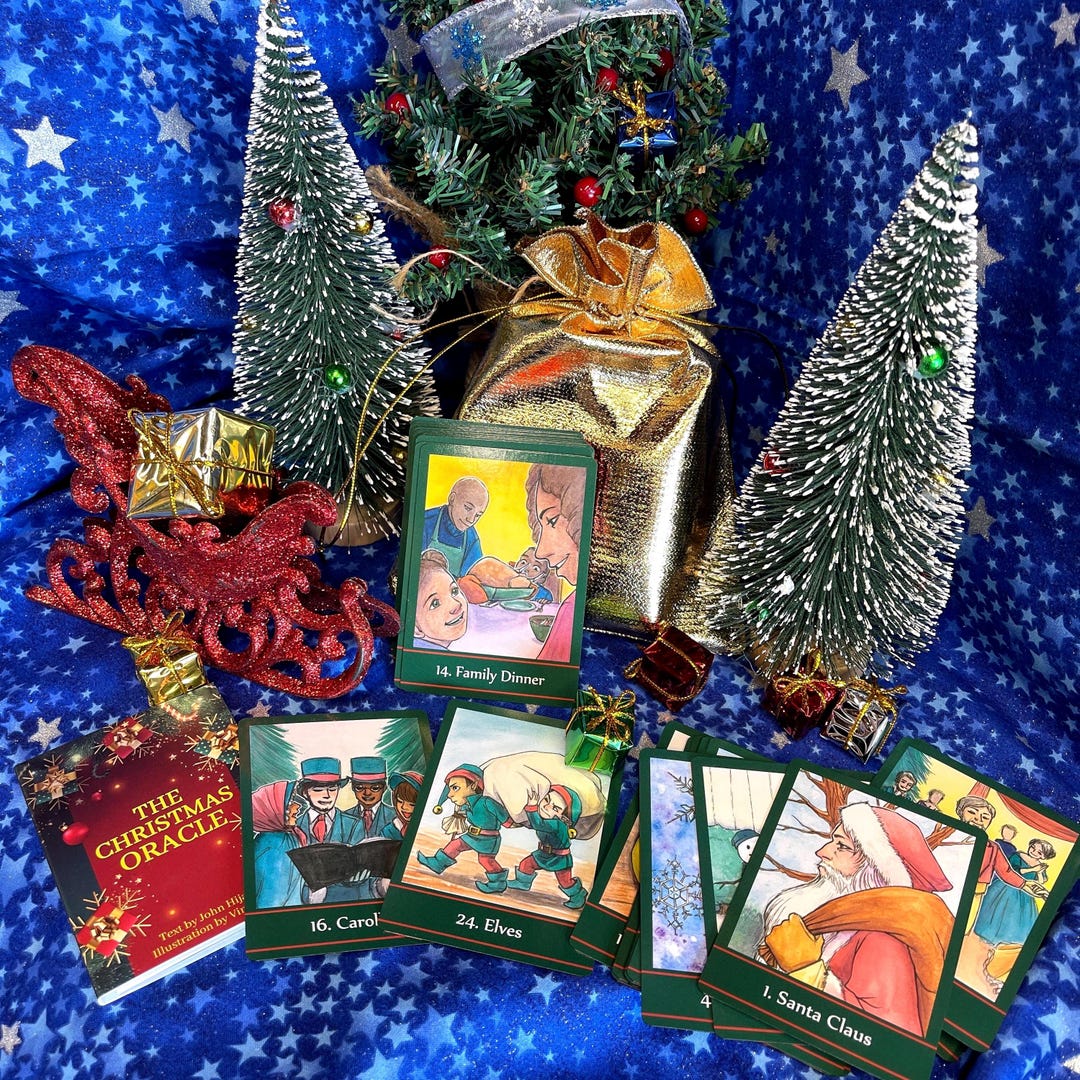 The Christmas Oracle Deck - Etsy