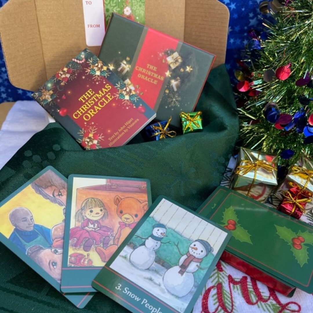 The Christmas Oracle Deck With Reading Cloth - Etsy