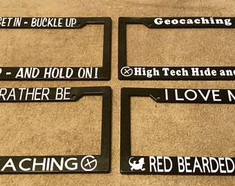 Personalized Motorcycle License Plate Frame - Etsy