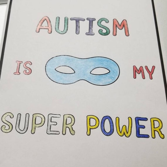 Printable Autism Coloring Page