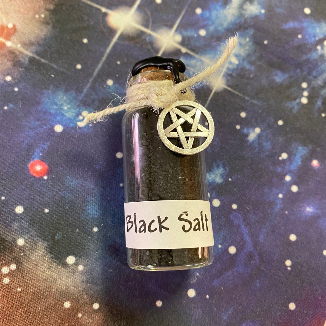 Witches Black Salt - Protection, Removing Hexes, Rituals, Wicca ...