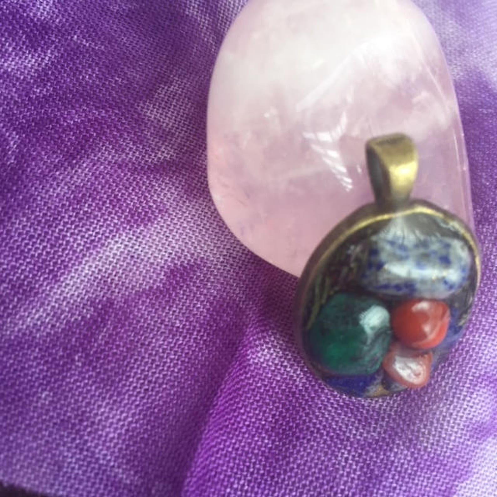 Protection Amulet Jewelry Crystals Witchcraftmagick | Etsy