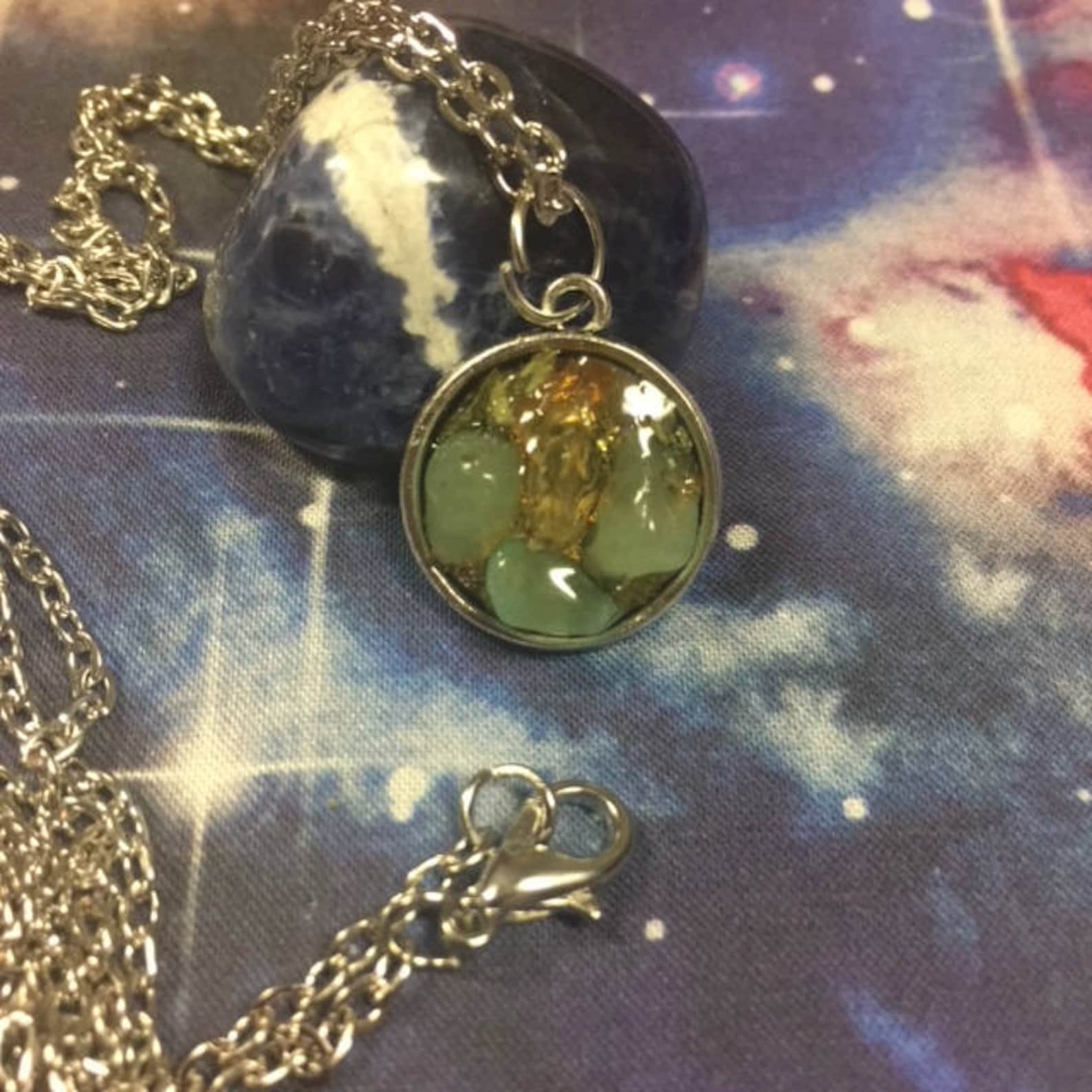 Good Luck Amulet Jewelry Witch Reikicharm Herbcrystals - Etsy