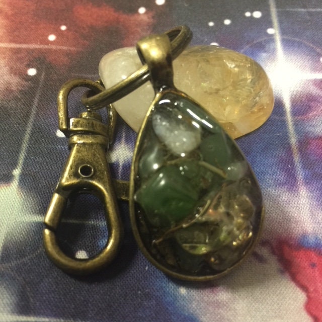 Good Luck Amulet Keychain Witchcraft Success Reiki Money - Etsy