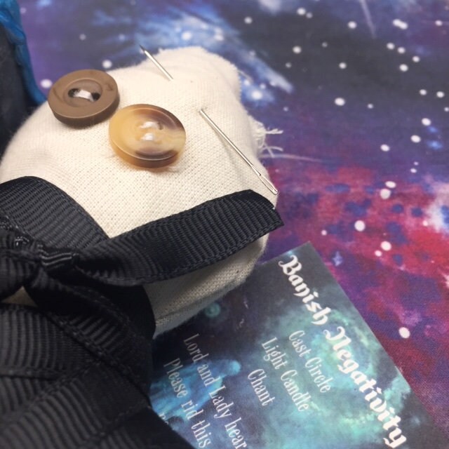 Poppet Binding Spell Kit to Banish Negativity - Etsy