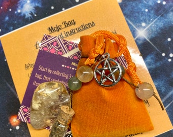 Money and Prosperity Mojo Bag Magic Charms Witchcraft - Etsy