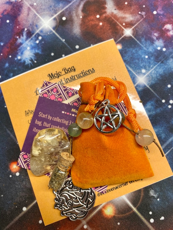 Mojo Bag Success Prosperity Money Wealth Happiness - Etsy