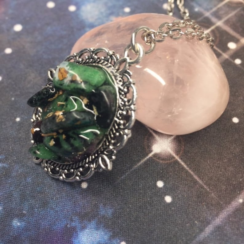 Emotional Healeramulet- Ruby Fuchsite, Magic, Amulet, Talisman ...