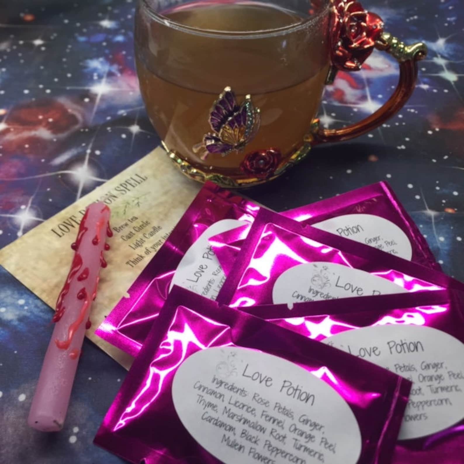 Love Potion Spell Witchcraft Brew Witch's Brew Magic - Etsy