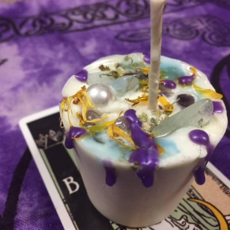 Enlightenment Votive Candle Spell - Witchcraft, Tarot, Oil,alter ...