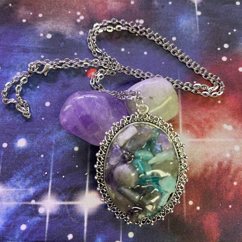 Magic Crystal Necklace - Etsy