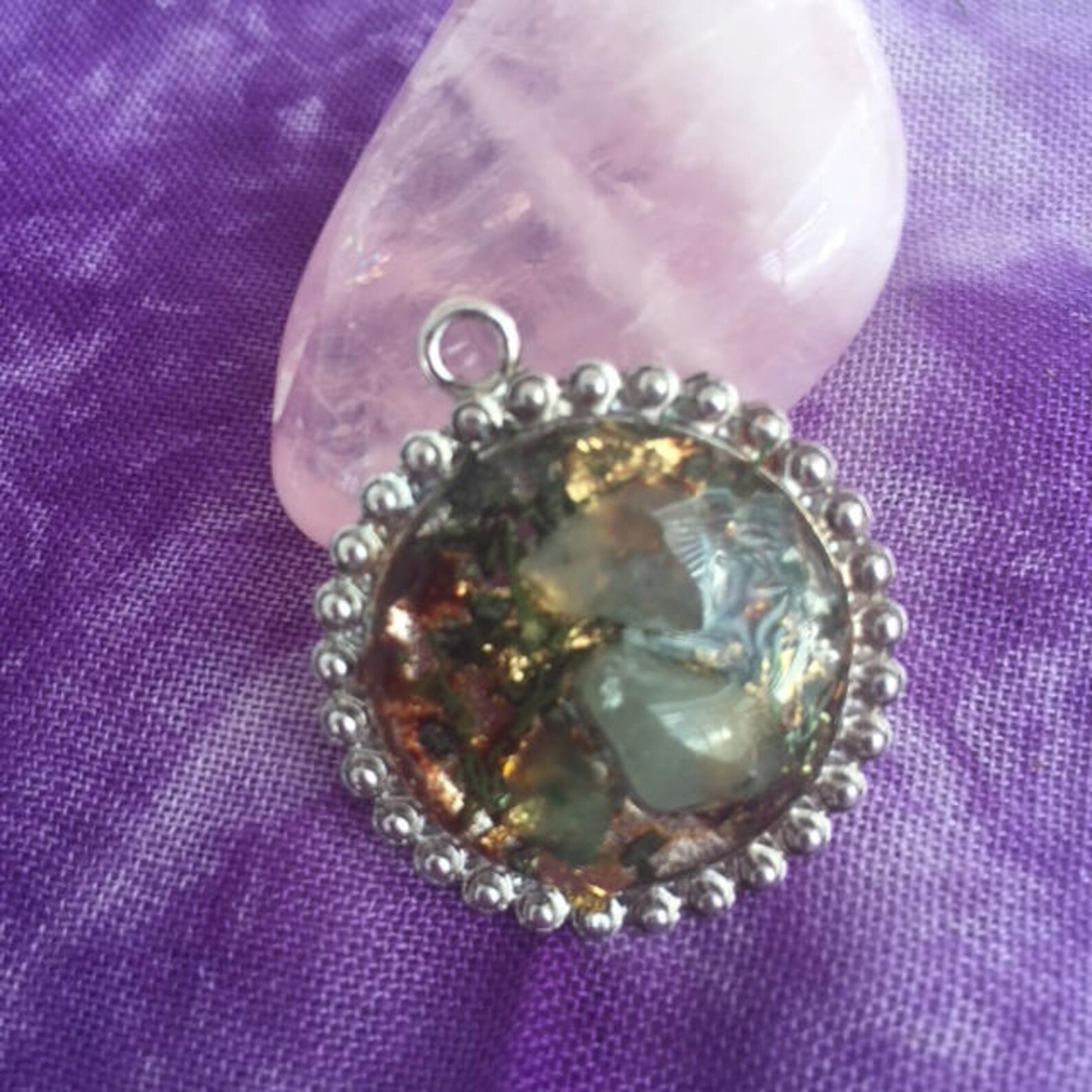 Good Luck Amulet Jewelry Witch Reikicharm Herbcrystals - Etsy