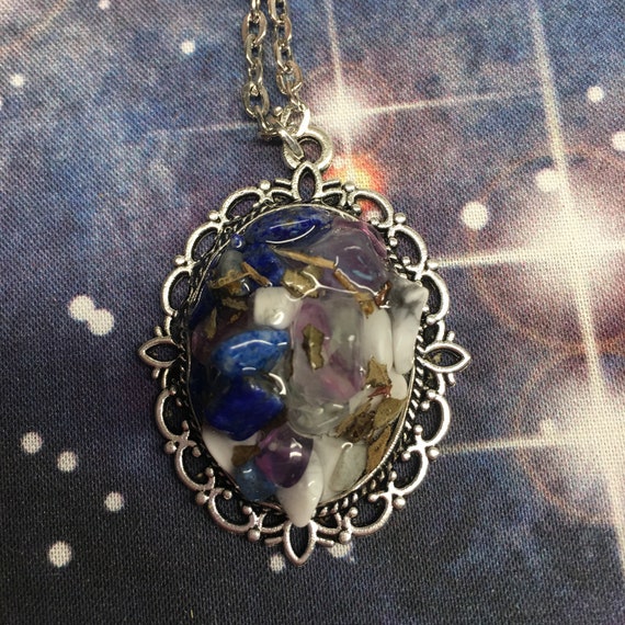 Healthy Bone Amulet Witchcraft Healing Jewelry Lapis | Etsy