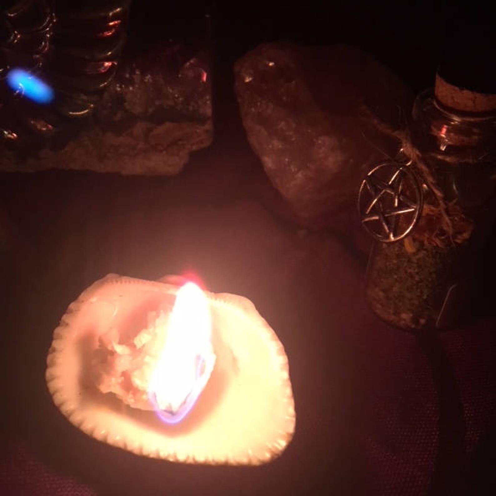 Ten Red Fire Starters - Witchcraft, Reiki, Witch, Magick, Spell, Candle ...