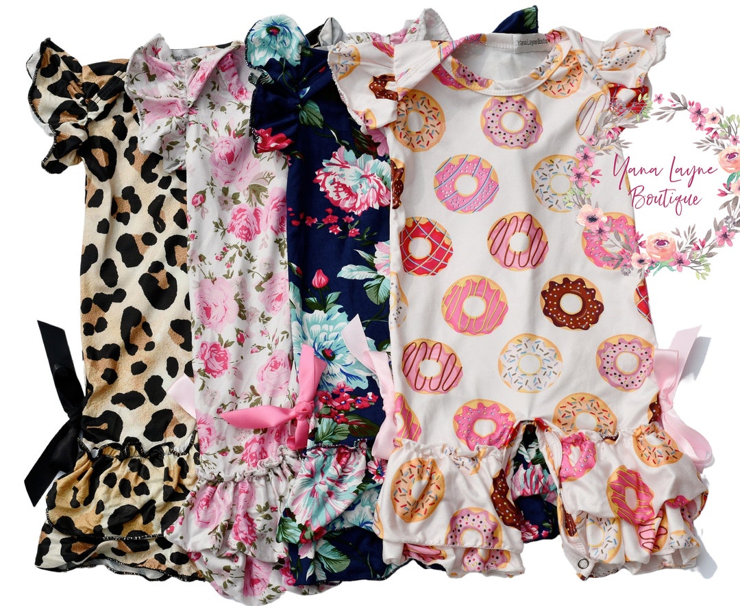 Donut Outfit, Donut First Birthday Outfit, Leopard Outfit for Baby ...