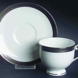 Hannibal Teacup – Mikasa Crown Jewel Platinum Cup & Saucer | NBC ...
