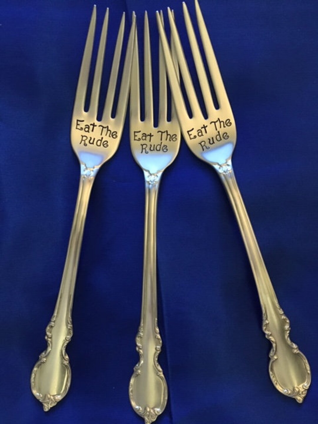 Eat the Rude Dinner Fork - Etsy