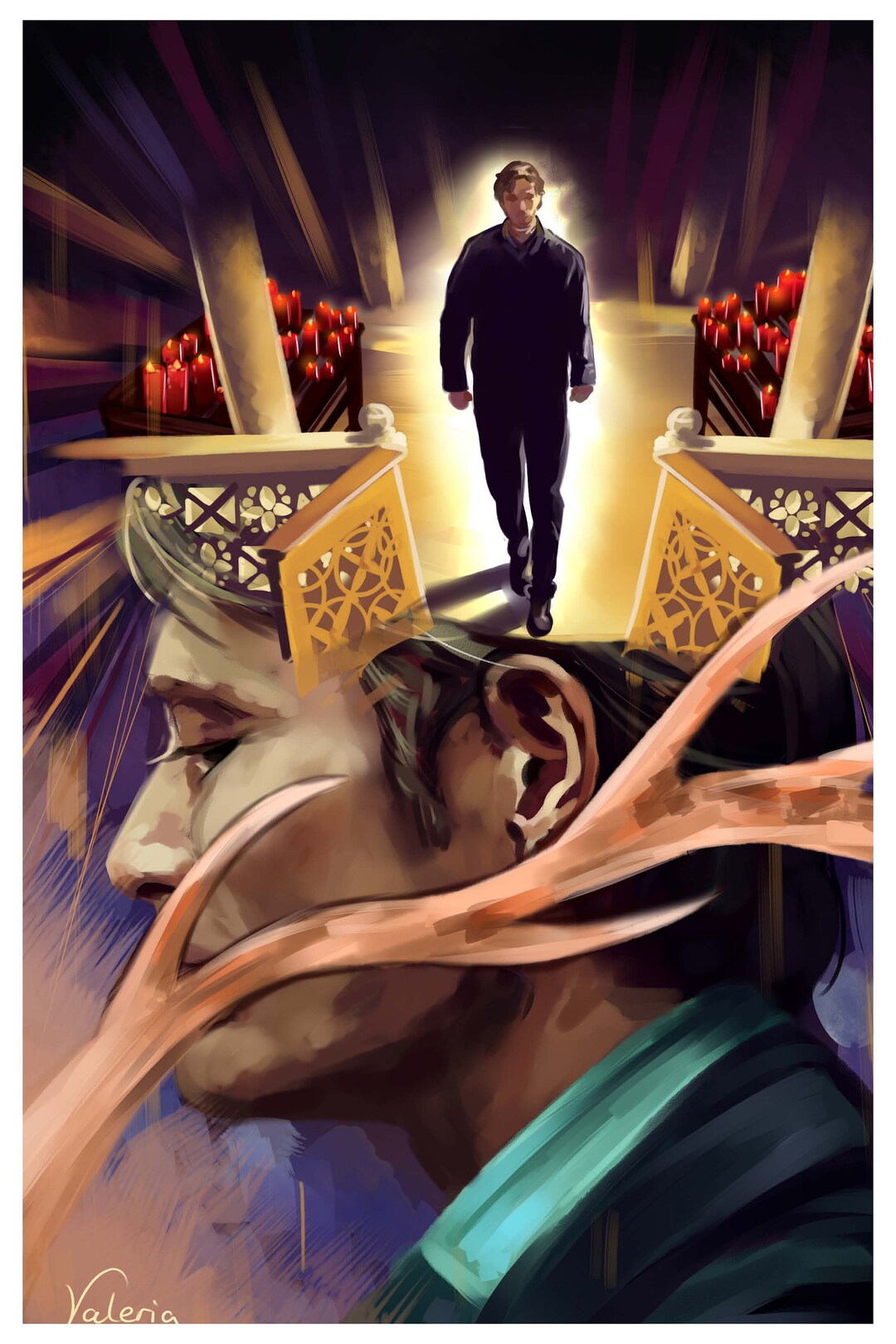 Memory Palace Series 4 X 6 Postcard by Valeria - Etsy