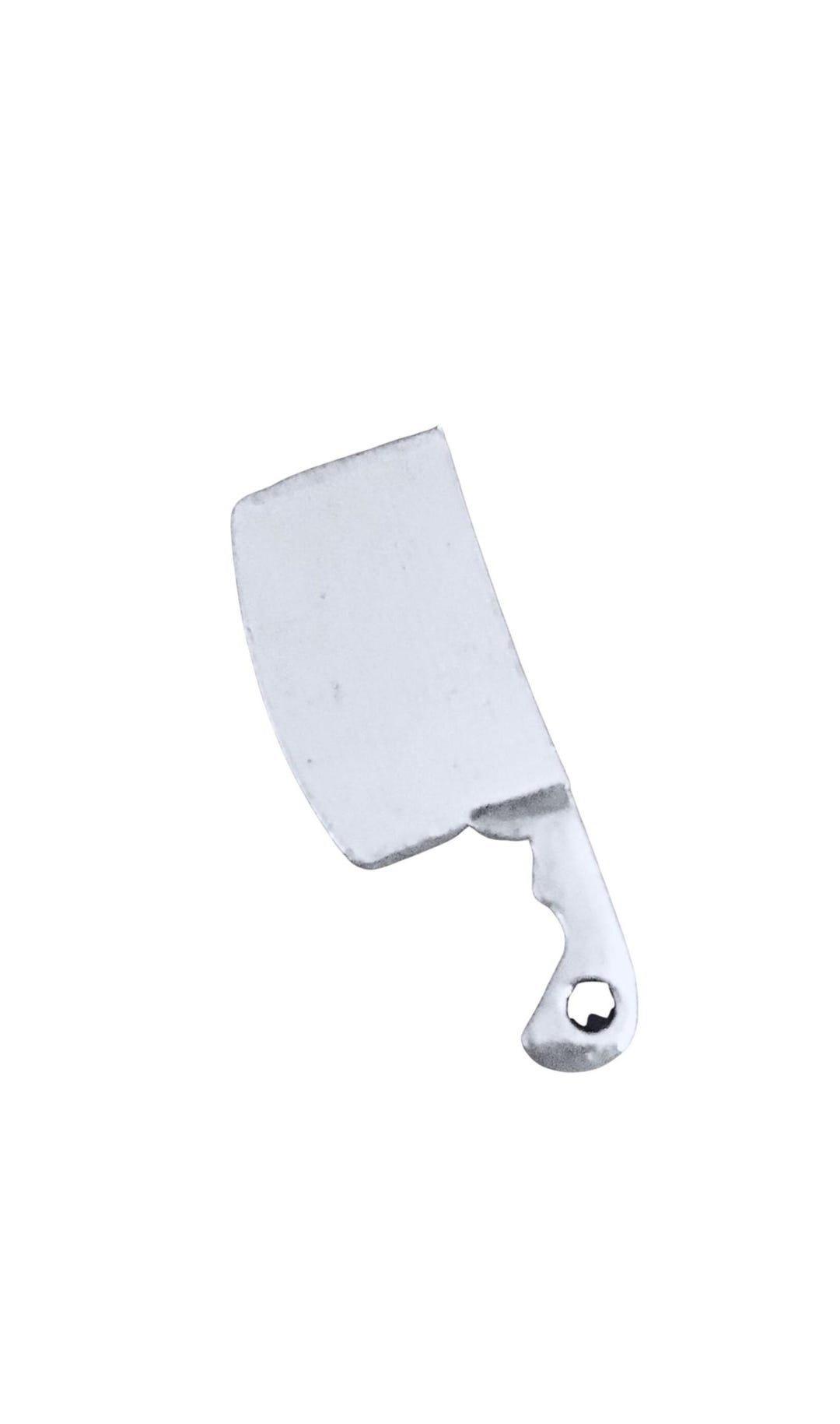 Meat Cleaver Charm | Hannibal-inspired Keychain Charm | Zipper Pull ...
