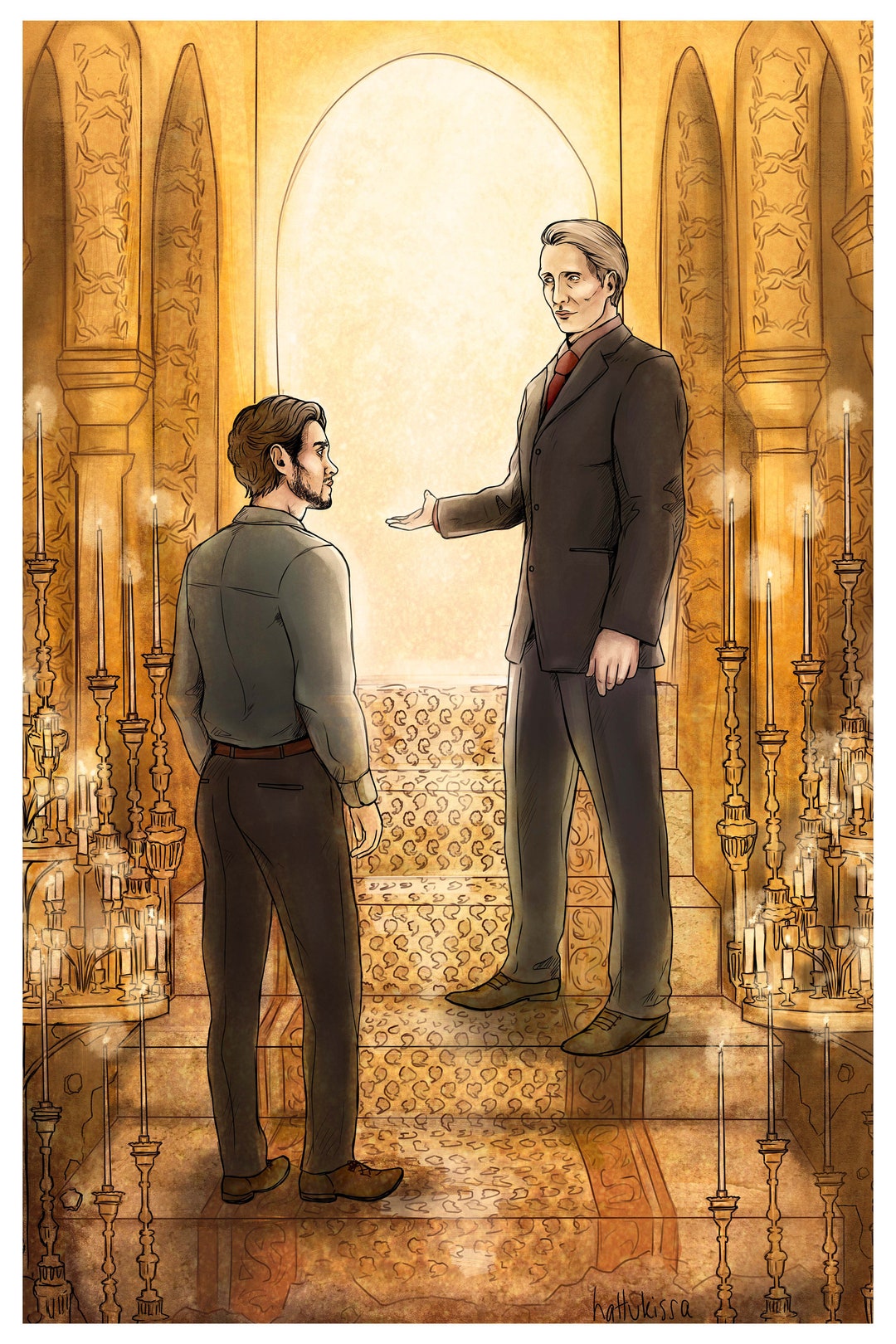 HANNIBAL | Memory Palace Series POSTER by Hattukissa - Etsy