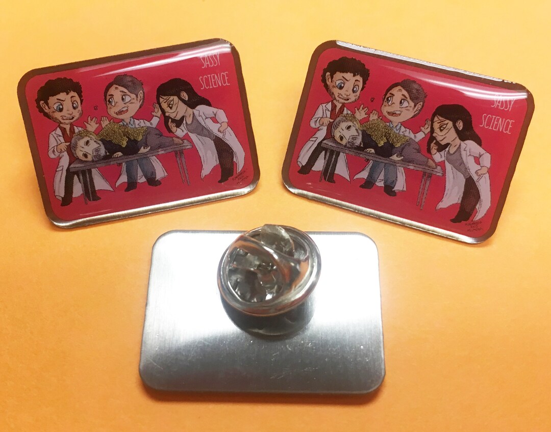Sassy Science Lapel Pin - Etsy