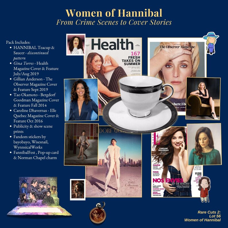 WOMEN of HANNIBAL and Discontinued Teacup/saucer - Etsy