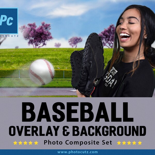 Baseball Photo Overlay - Etsy