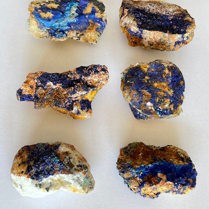 Raw Azurite - Etsy