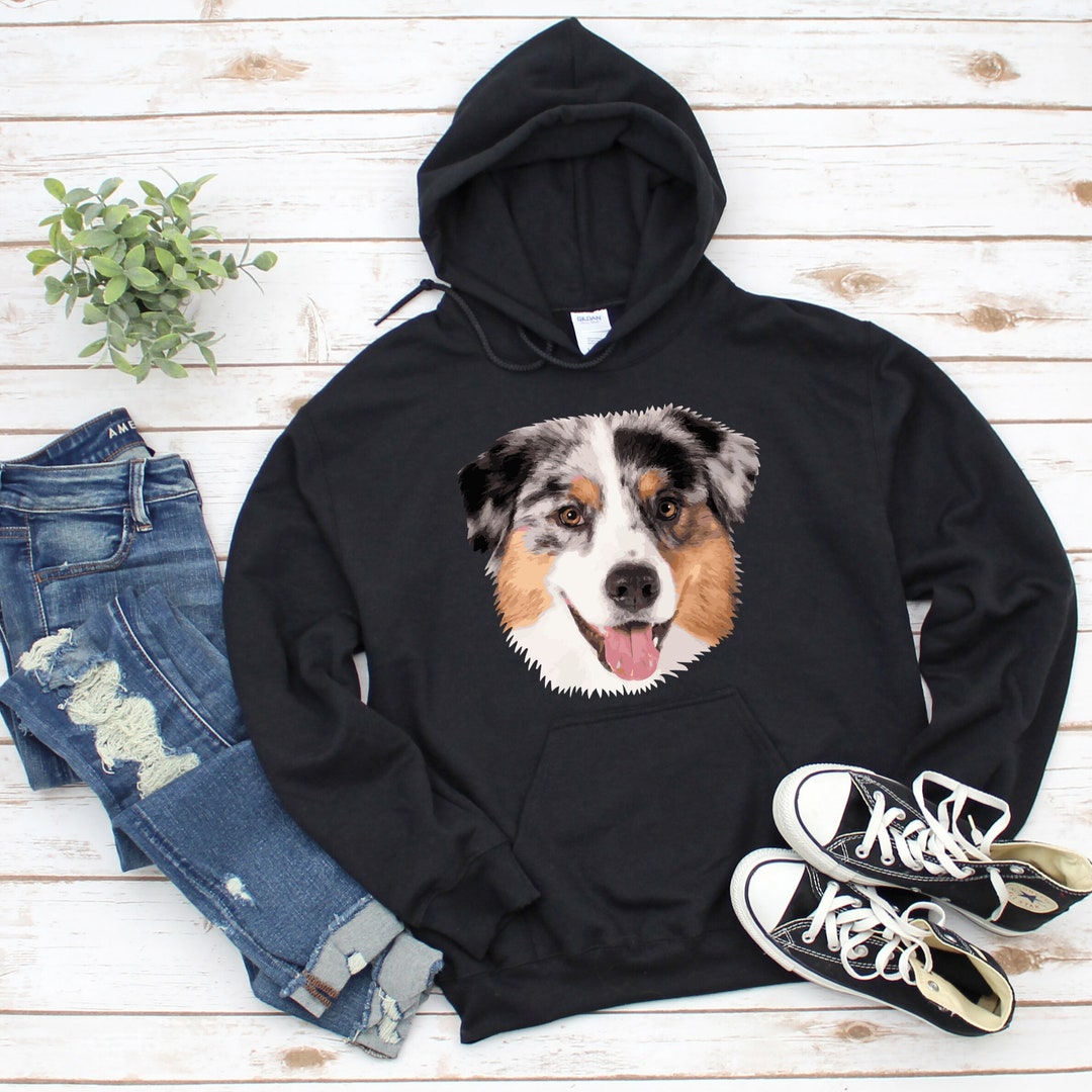 Australian Shepherd Hoodie - Shepherd Hoodie - Shepherds - Shepherd ...