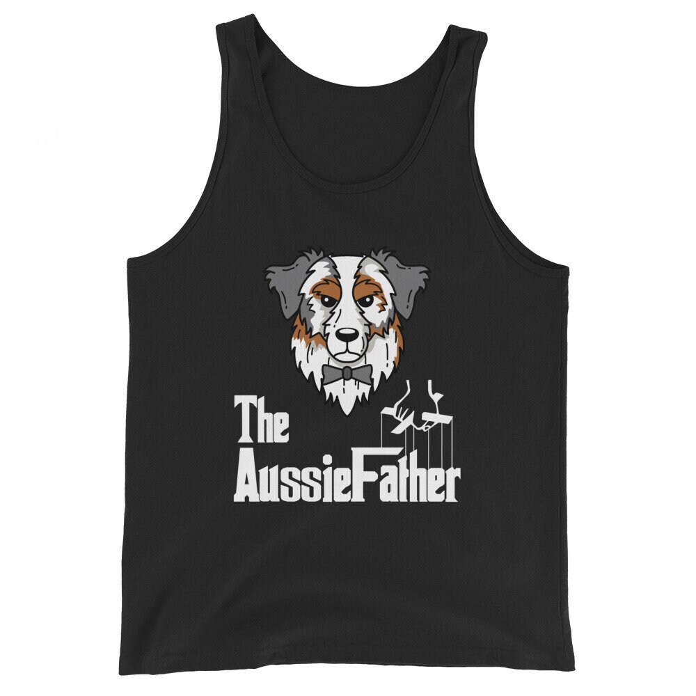 The Aussie Father - Funny Australian Shepherd Gifts for Men - Dog Dad ...