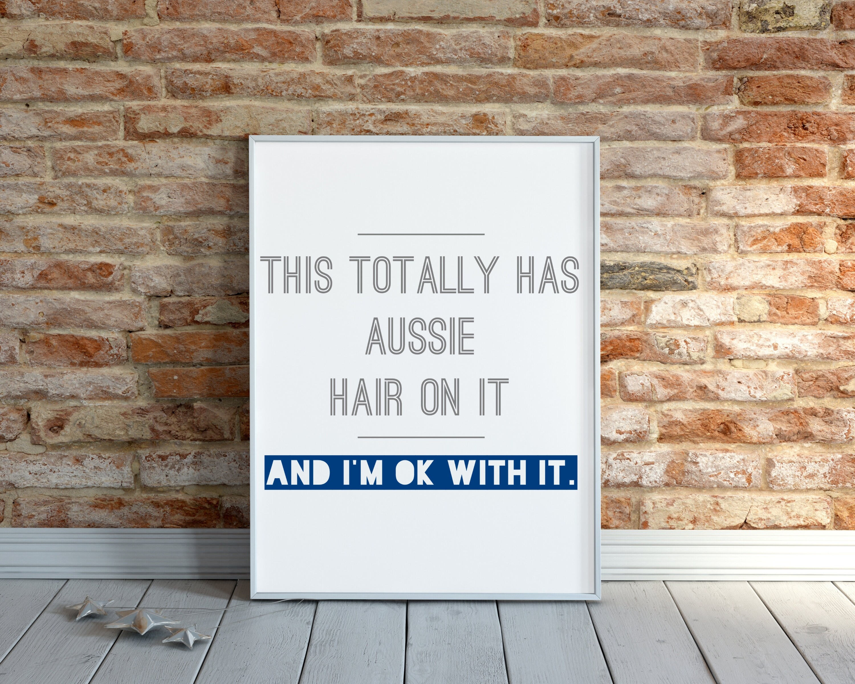Funny Dog Quote Australian Shepherd Print Aussie Art - Etsy