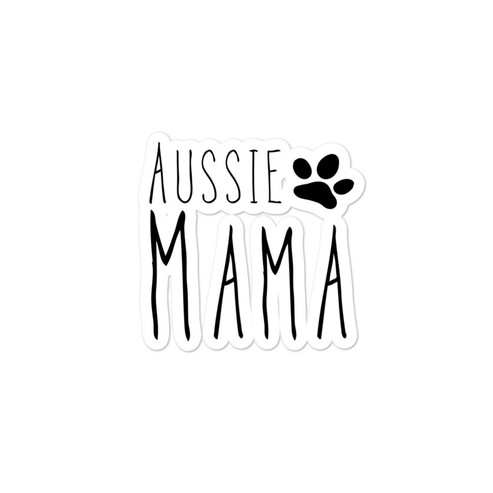 Aussie Mama Gifts for Aussie Mom Dog Gift Dog Sticker - Etsy