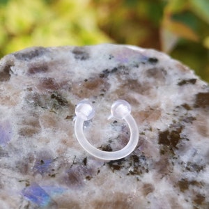 Invisible Septum Retainer, Horseshoe Septum Ring, Barbell Septum Ring ...