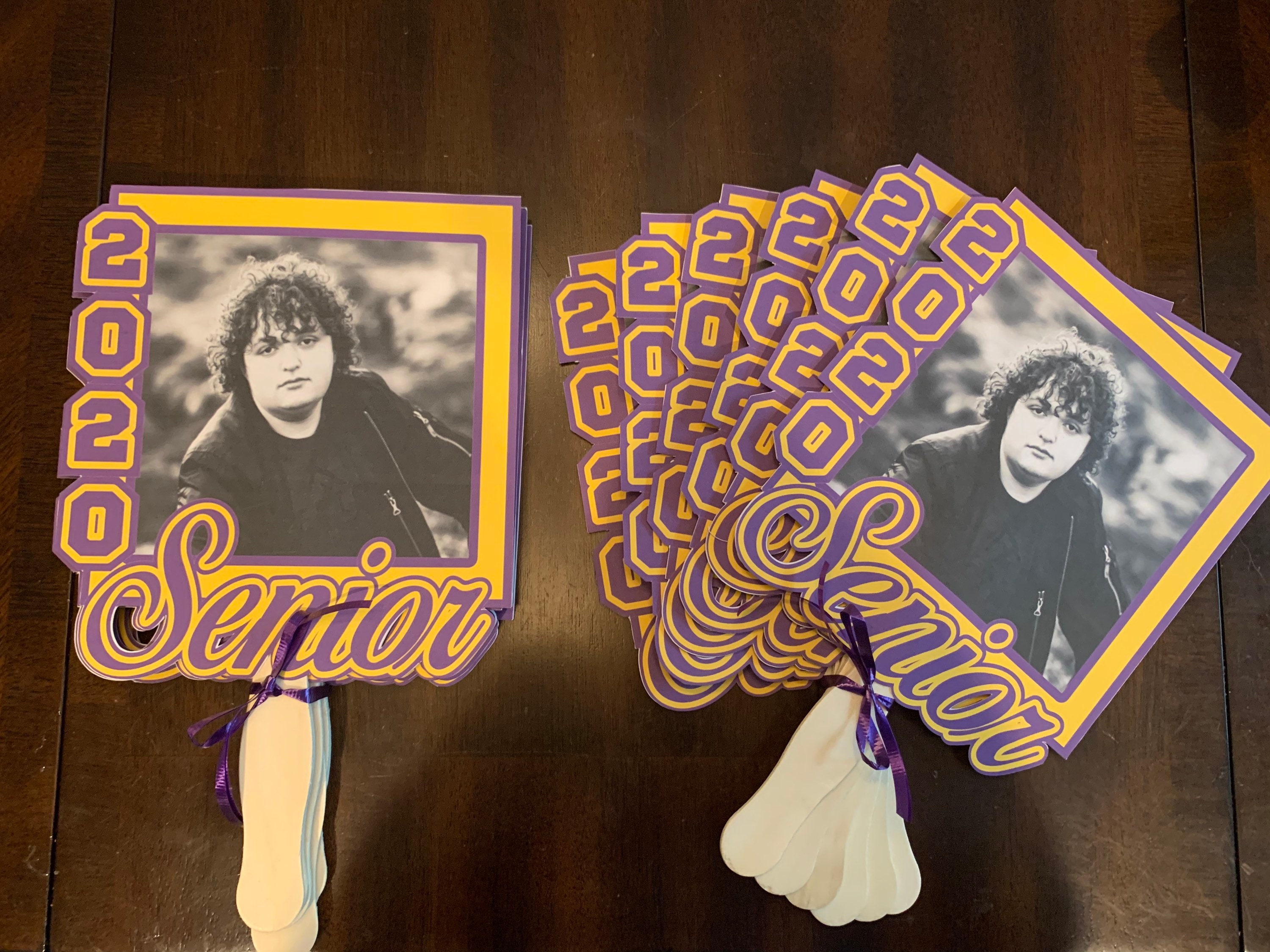 Graduation Fans Graduation Favors Class of 2021 Event Fans | Etsy