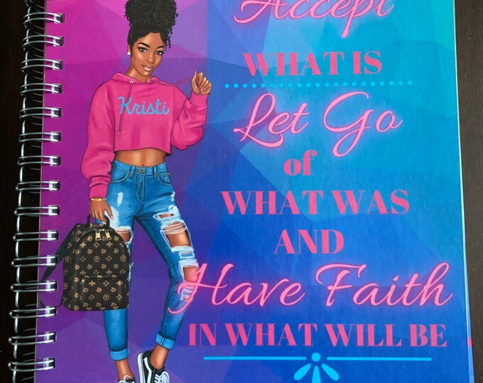 Personal Planner, Black Woman Journal, Black Girl Planner, African ...