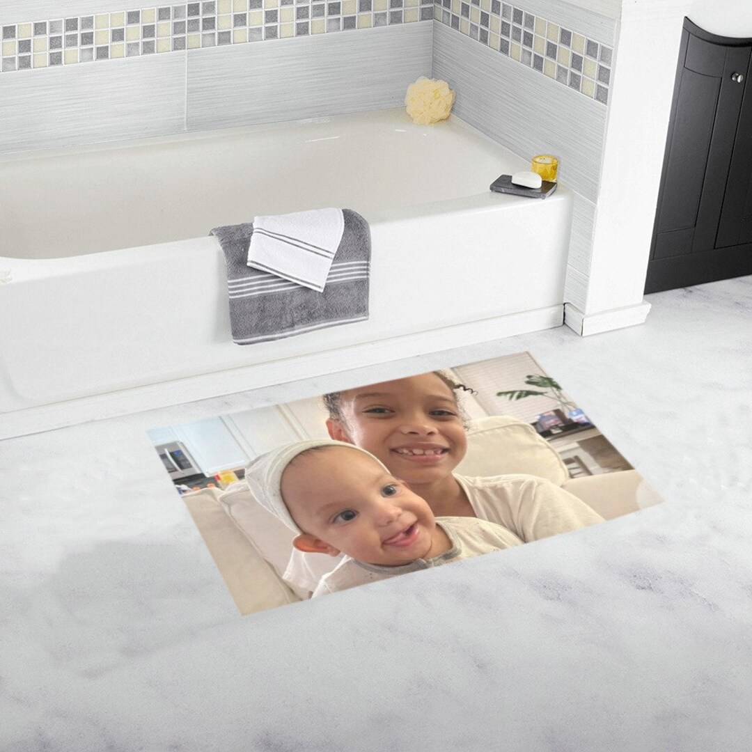 Custom Bath Mat, Bathroom Rug - Etsy